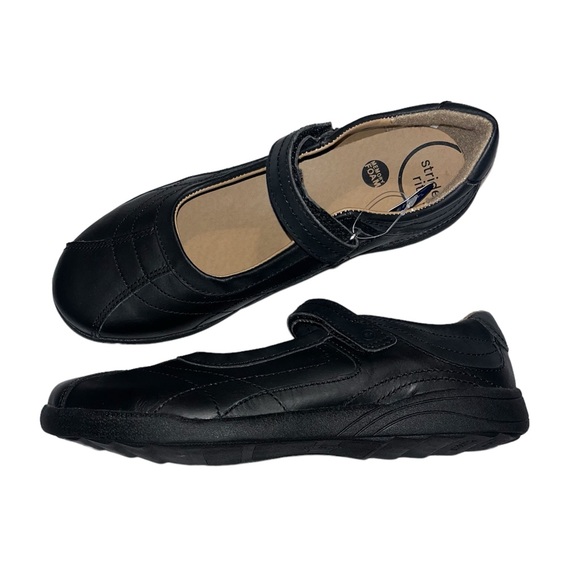 Stride Rite | Shoes | New Stride Rites Claire Black Leather Mary Jane ...